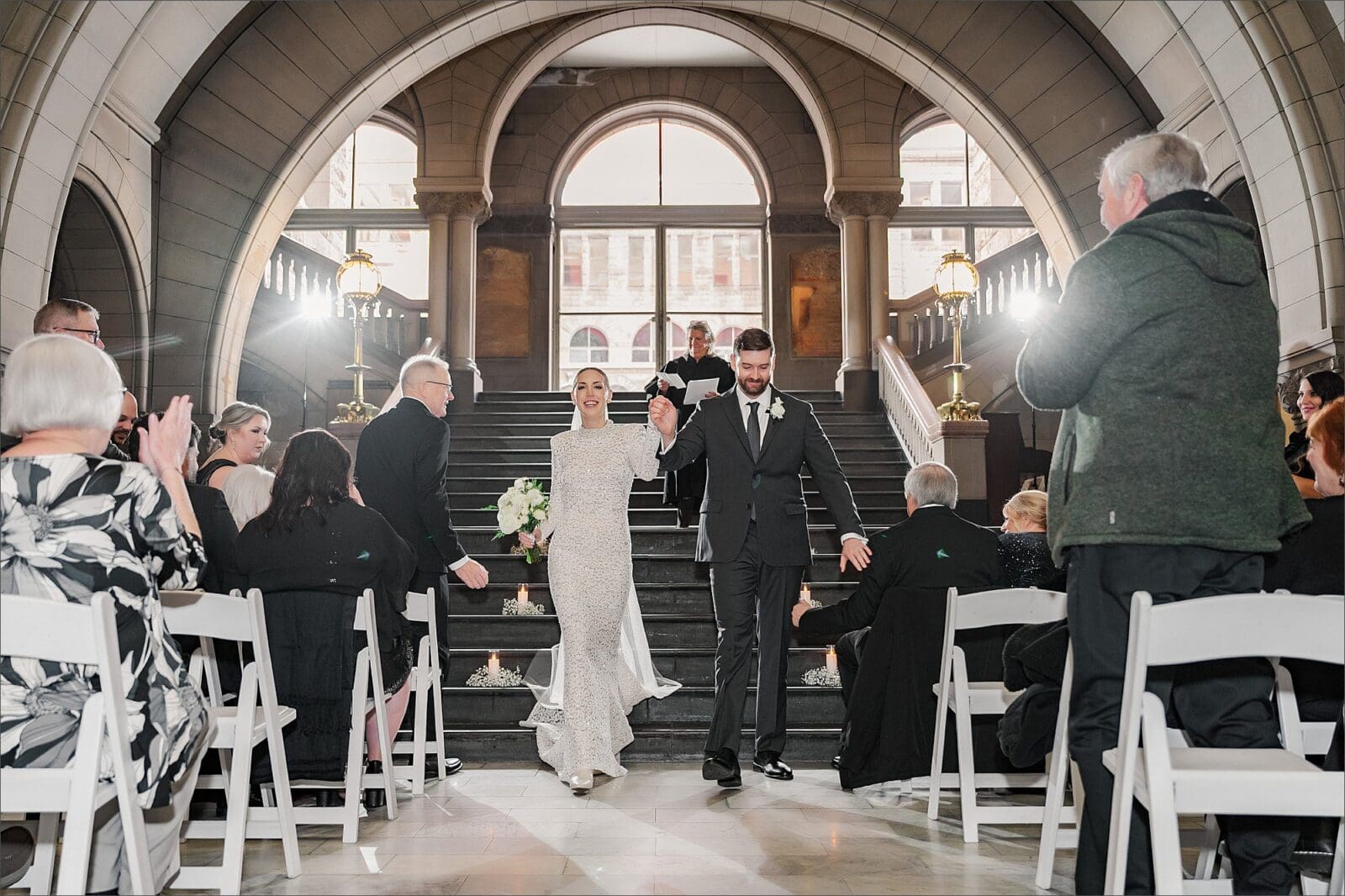 Molly & Jason: Elopement at Allegheny County Courthouse & Monterey Bay ...